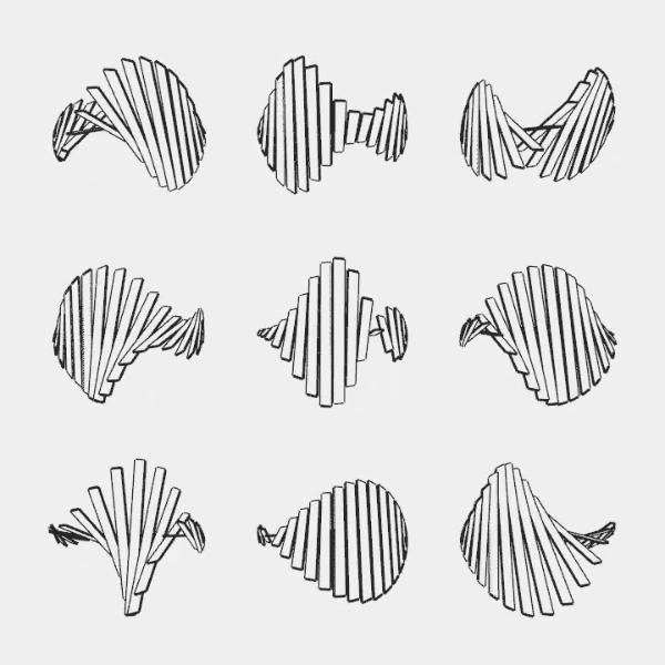 Circle wave. Draw by openFrameworks