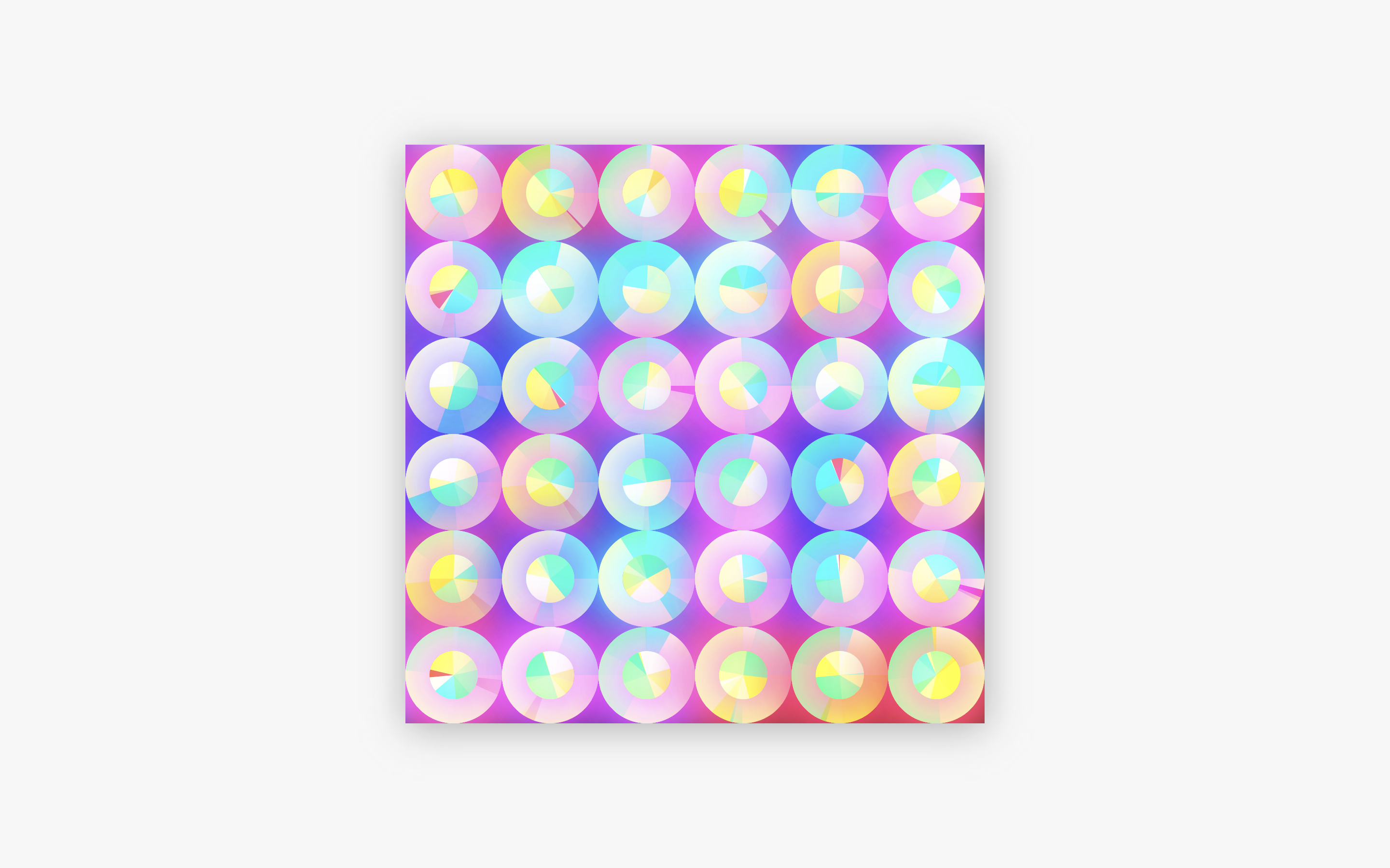 Neon Pie chart (2/3)