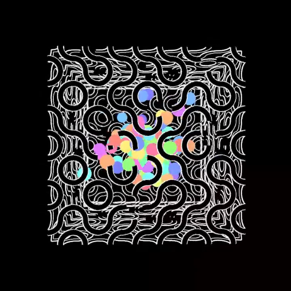 Cage of random walk.