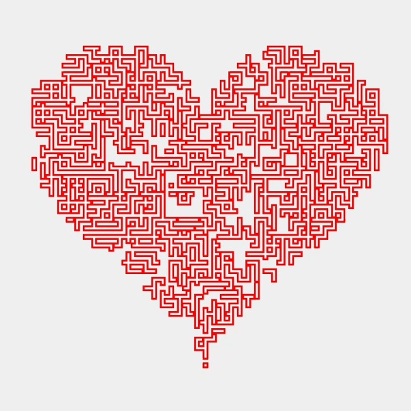 Heart Maze.