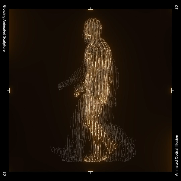 2D 3D Slit Animation