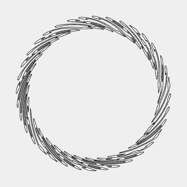 Rotating number.