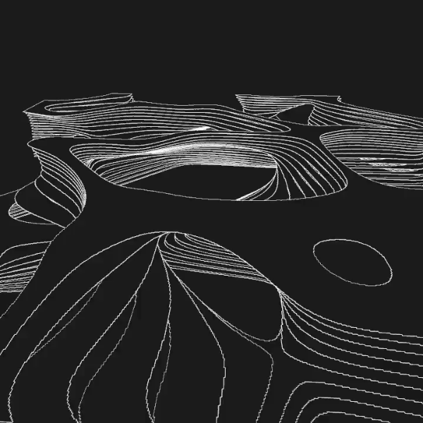 Streamlined pattern.